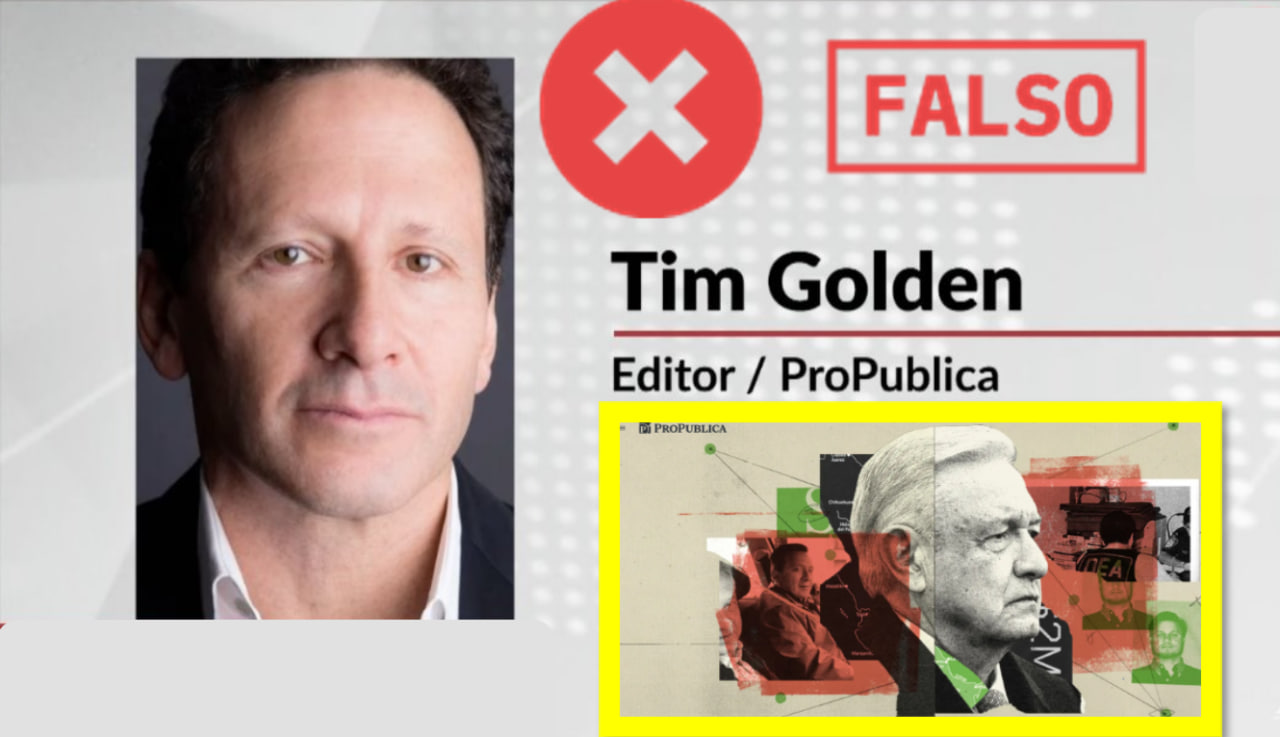 Se acabó la mentira: Ahora hasta Tim Golden admite que no hay ...